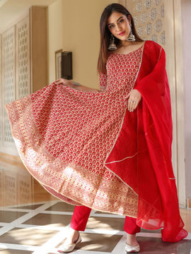 Red Plazo Suit Bridesmaid Plazo Suits/indian Traditional Dress/ Design ...