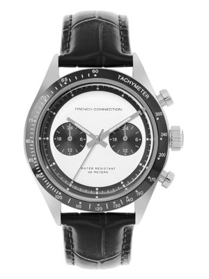 Buy French Connection Silver Dial Analog Watch For Mens - FCP37BL Online