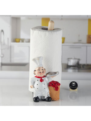 Buy Kookee Polyresin Chef Tissue Roll Holder Online