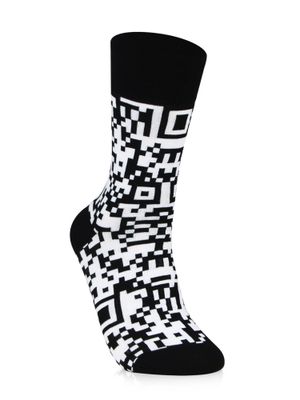 Buy Bonjour Premium Scan Me Crew Socks for Men Online