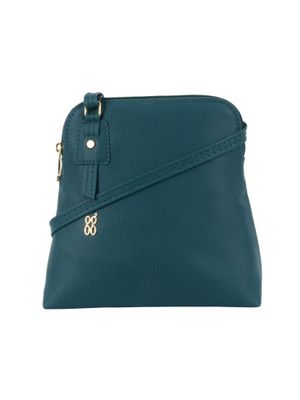 Buy Baggit GG By Audible Extra Large Green Sling Bag Online