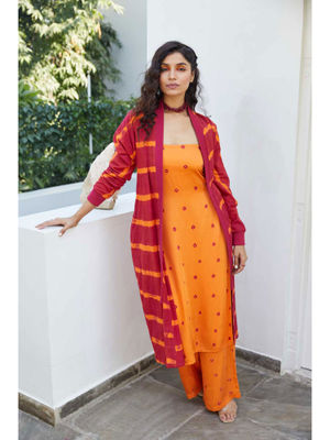 Buy Aapro Label Marigold Co-Ord (Set of 3) Online