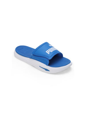 Buy Puma SoftridePro Slide 24 Unisex Blue Sliders Online