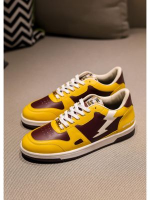 Buy DOC Sneakers Retro Rockets Yellow Sneakers (UK 6) Online