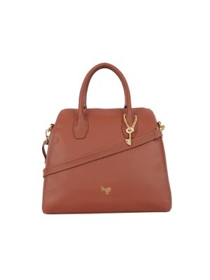 Buy Baggit Agile Sor Medium Brown Duffle Handbag Online