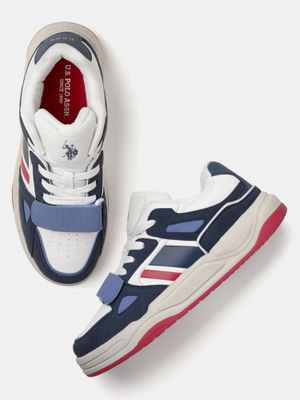 Buy U.S. POLO ASSN. STEVEN Men Sneaker - Navy Blue (UK 10) Online