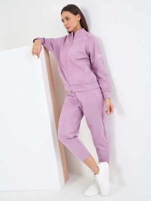 Buy Sweet Dreams Women Lavender Front Open Tracksuit (S) Online