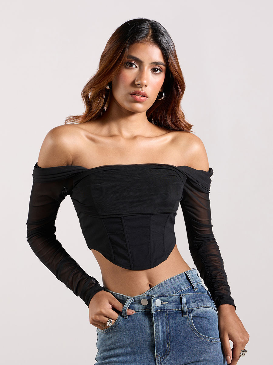 Buy Corset Tops At Best Prices Online | Corest Tops For Women