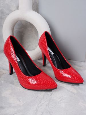 ELLE Heels : Buy ELLE Red Women Slip On Pumps Online | Nykaa Fashion