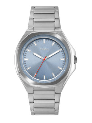 Buy Fossil Evanston Silver Watch BQ2766 (M) Online
