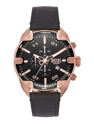 Buy Diesel Spiked Black Watch DZ4607 (M) Online