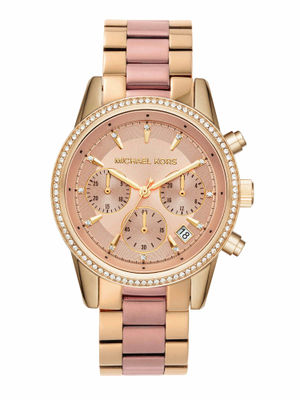 Buy Michael Kors Ritz Two Tone Watch MK6475 (M) online