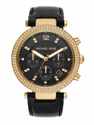 Buy Michael Kors Parker Black Watch MK6984 (M) online