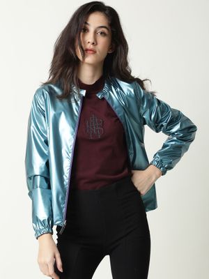 Buy RAREISM Charlotte Purple Jacket Online