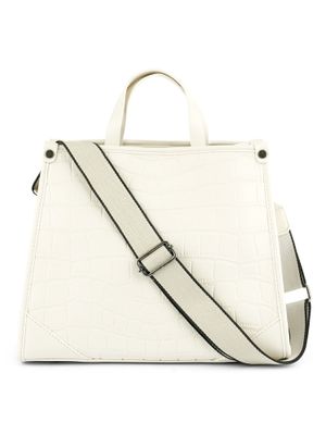Buy London Rag Off White Croco Hand Bag Online