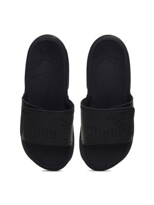 Buy Puma Royalcat Comfort Men Black Sliders Online