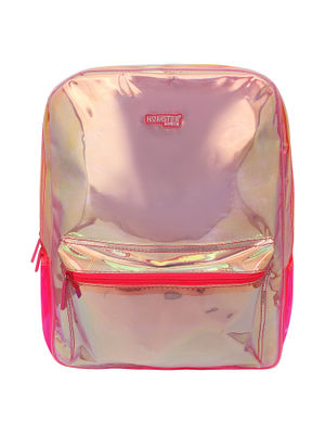 Buy Hamster London Shiny Backpack (M) Pink Big Backpack (M) Online
