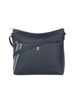 Buy Baggit Manif Blue Medium Sling Bag Online