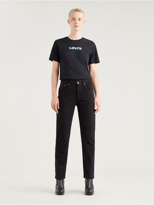 Buy Levi's Womens High Rise 501 Original Cropped Regular Fit Jeans Online