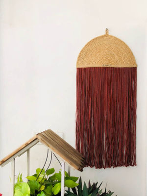 Buy Jasmey Homes Maroon Boho Wall Hanging Online