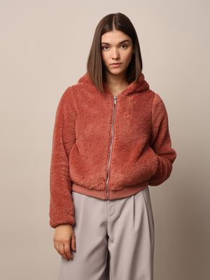 Buy ONLY Women's Regular Fit Rust Jacket (XS) Online