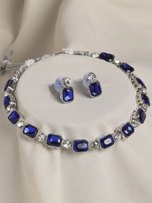 Shop For Best Navy Blue Jewellery Sets From Widest Range Online