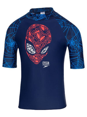 Buy Speedo Tots Marvel Spiderman Print Endurance10 Suntop Swimwear ...