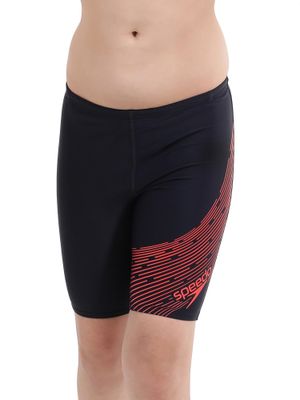 Buy Speedo Boy's Endurance10 Medley Logo Jammer - True Navy ...