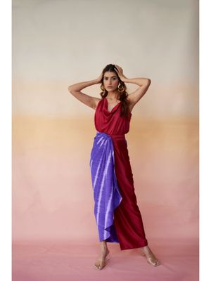 Buy Aapro Label Jaipur Wrap Dress Online