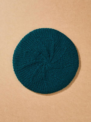 Buy Fabindia Teal Acrylic Cap Online