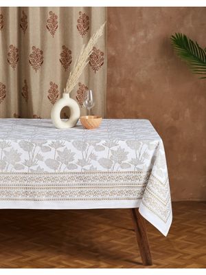 Fabindia Table & Kitchen Linen : Buy Fabindia White Dhaani Cotton ...