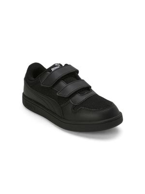 Buy Puma Smash Comfort Pre-School Kids Black Sneakers Online