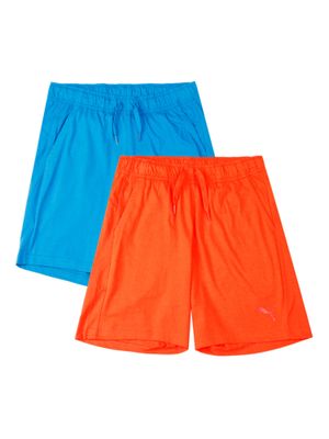 Buy Puma Boys Red Shorts (pack Of 2) Online