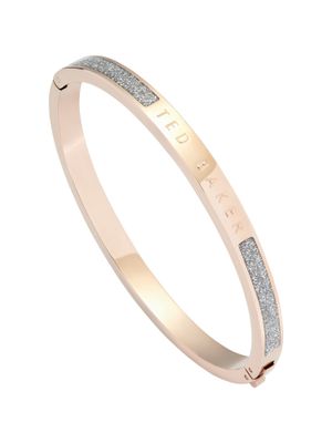 Buy Ted Baker Elemara Rose Gold Tone Enamel Hinge Bangle Online
