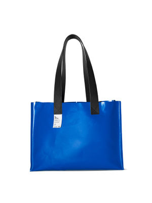 Buy DailyObjects Blue Sidewalk Tote Bag Large Online