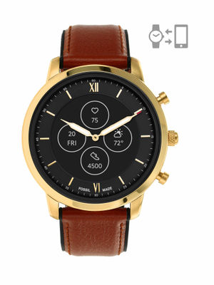 Buy Fossil Neutra HR Brown Smartwatch FTW7025 Online