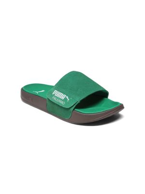 Buy Puma Green Leadcat 2.0 Palermo Foil Sliders (UK 3) Online