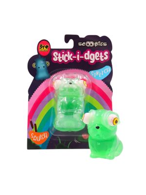 Buy SCOOBIES Stick I Dgets Green Dog Shaped Animal Squishy. Online