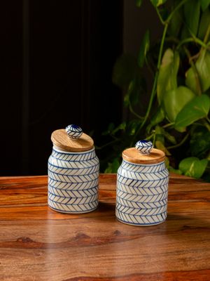 Buy ExclusiveLane Old Fashioned Martaban Ceramic Chutney & Pickle Jar ...