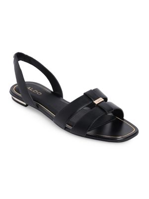 Aldo Sandals : Buy Aldo Women Balera Black Synthetic Sandals Online ...