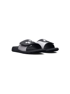 Buy Under Armour Men M Ignite Pro Sliders Black and White Online