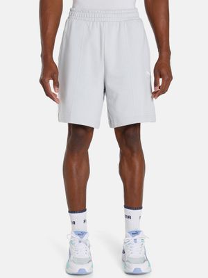 Buy Puma Classics Pintuck Mens Grey Shorts Online