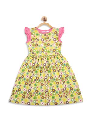 Buy Elle Kids Multi-Color round neck Dress Online