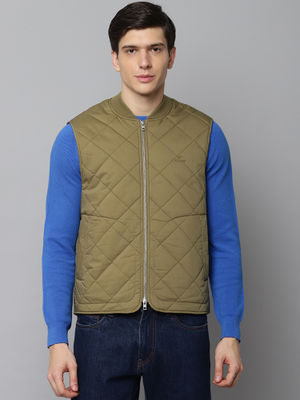 Gant Jackets : Buy Gant Green Solid Jacket Online | Nykaa Fashion.