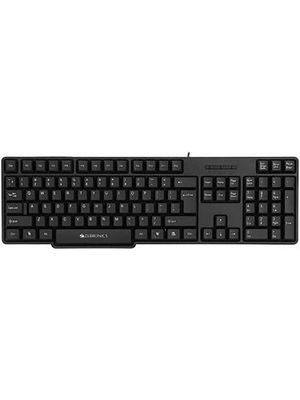 Buy Zebronics Zeb- K20 Standard Keyboard with USB Input (Black) Online