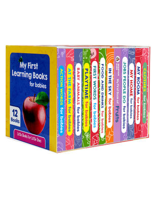 Buy Pegasus My First Learning Board Books for Babies - Boxset of 12 ...