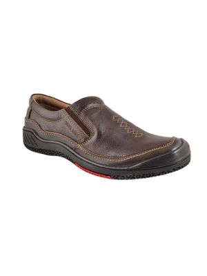 Buy BUCKAROO HANS Genuine Leather Brown Casual Shoes for Men Online