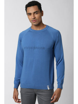 Peter England Sweater : Buy Peter England Men Blue Sweater Online ...
