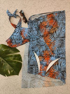 Addery Beachwear : Buy Addery Oceanic Elegance Bikini (Set of 3) Online | Nykaa Fashion