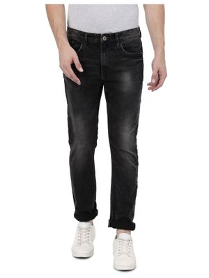 AD By Arvind Jeans : Buy AD By Arvind Solid Grey Mid-rise Men Jeans ...